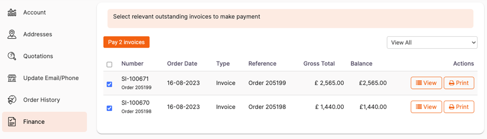 Using the Aphix Customer Portal