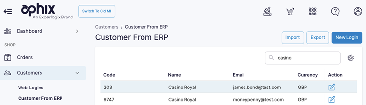 Configuring the Aphix Customer Portal