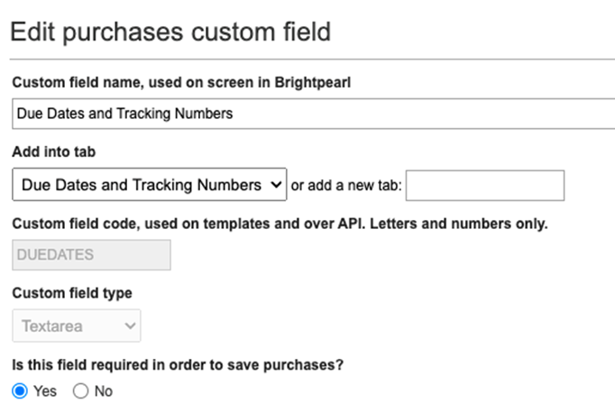 Configuring the Aphix Purchase Order Portal