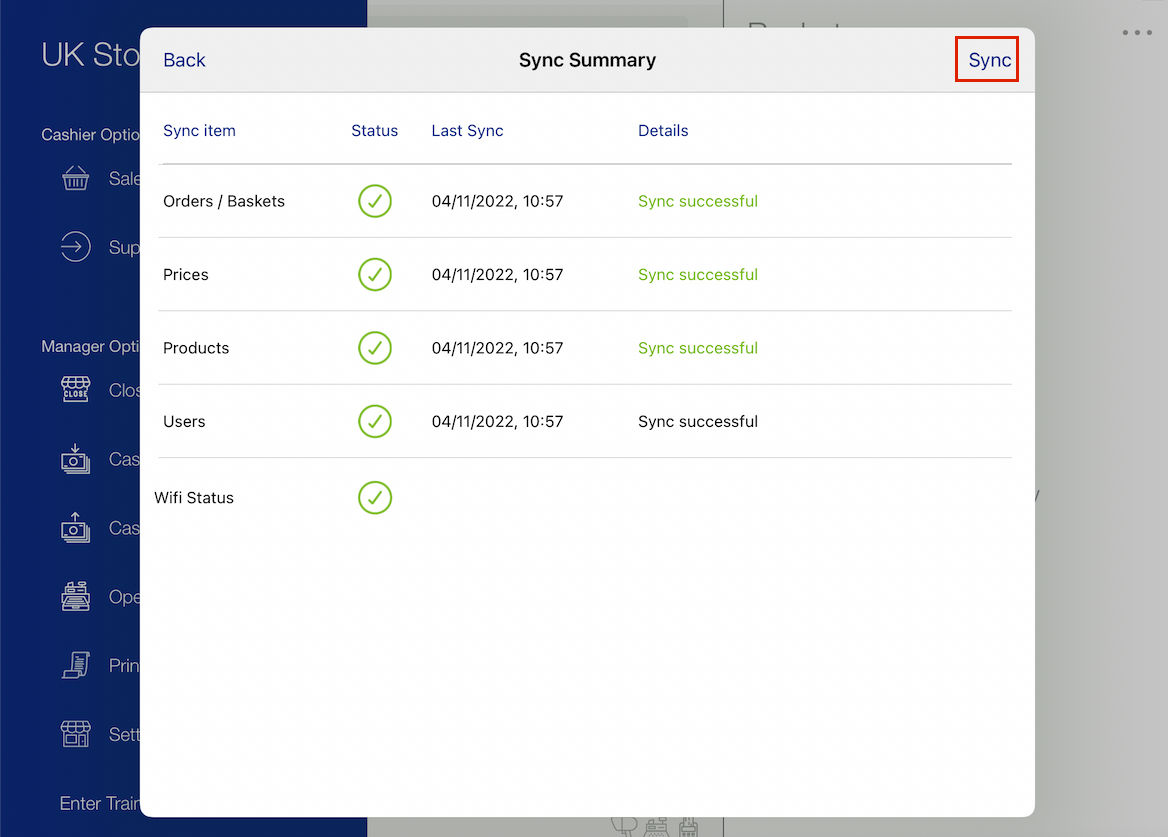 Testing Brightpearl POS via TestFlight