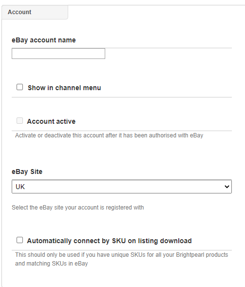 Install and configure the eBay app