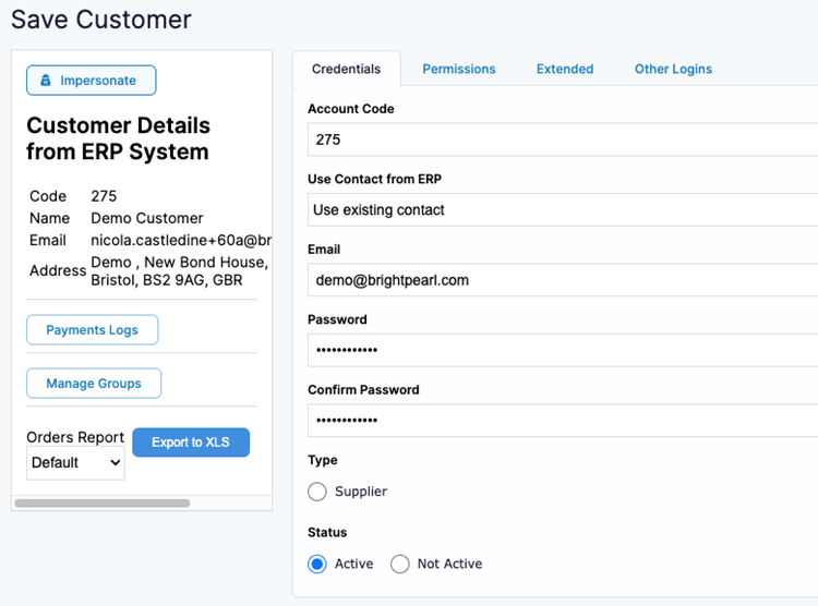 Configuring the Aphix Customer Portal